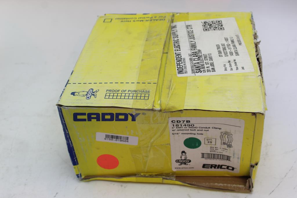 Erico Caddy Conduit Clamps | Property Room