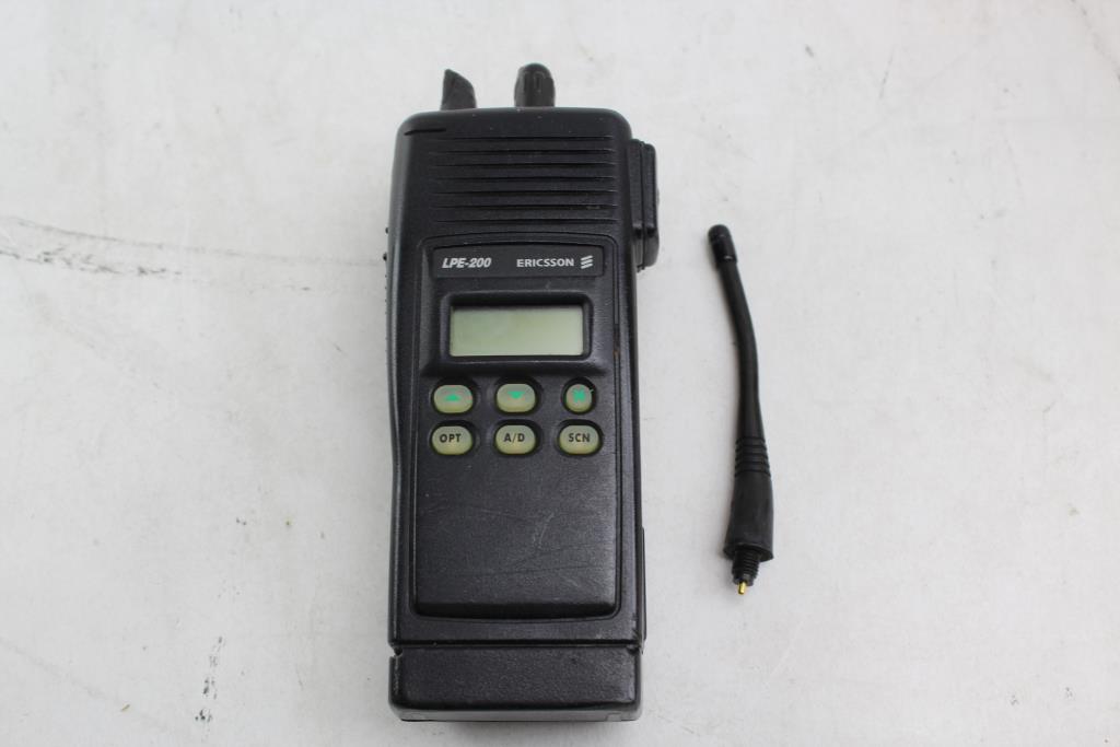 Ericsson Lpe-200 Handheld Radio Scanner | Property Room