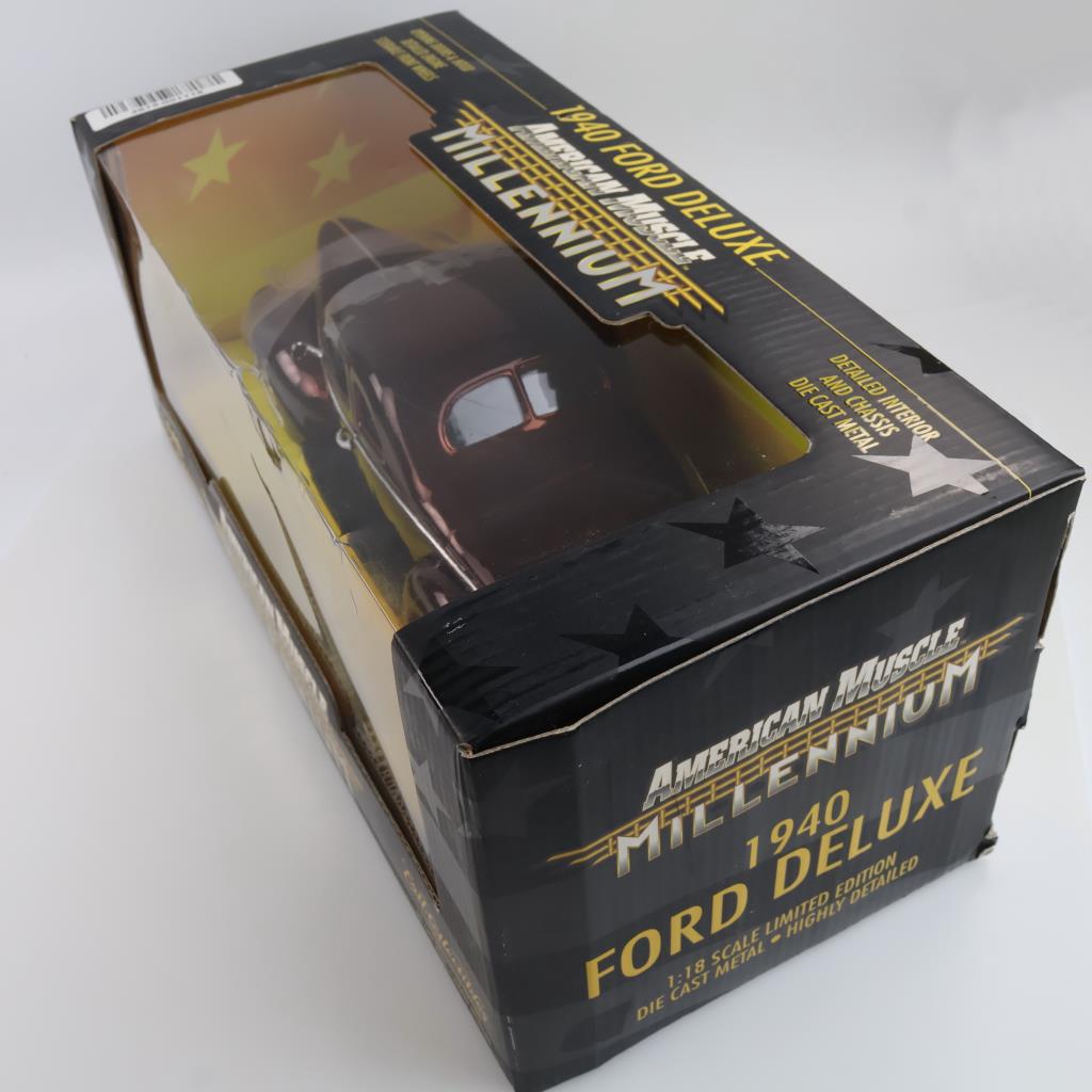 Ertl Collectibles American Muscle Millenium 1940 Ford Deluxe Model Car ...