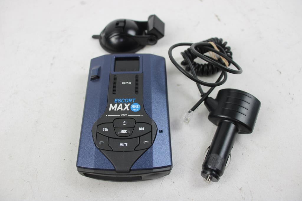 Escort MAX 360 MKII Radar & Laser Detector | Property Room