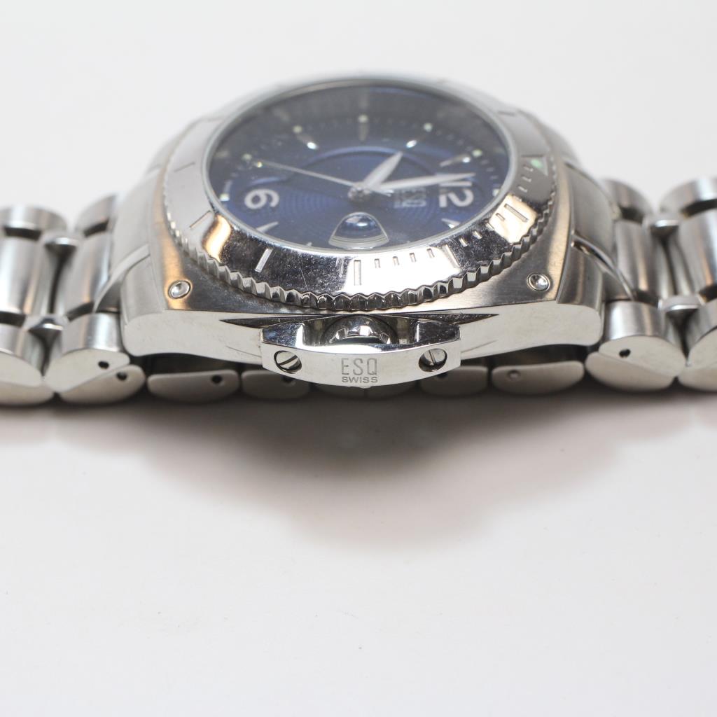 ESQ Swiss Blue Dial Watch | Property Room
