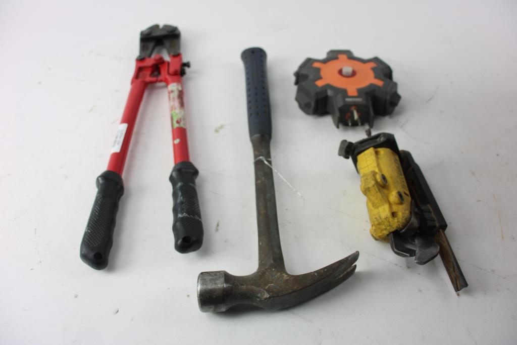 Estwing Hammer, Pittsburgh Bolt Cutters, 10+ Pieces | Property Room