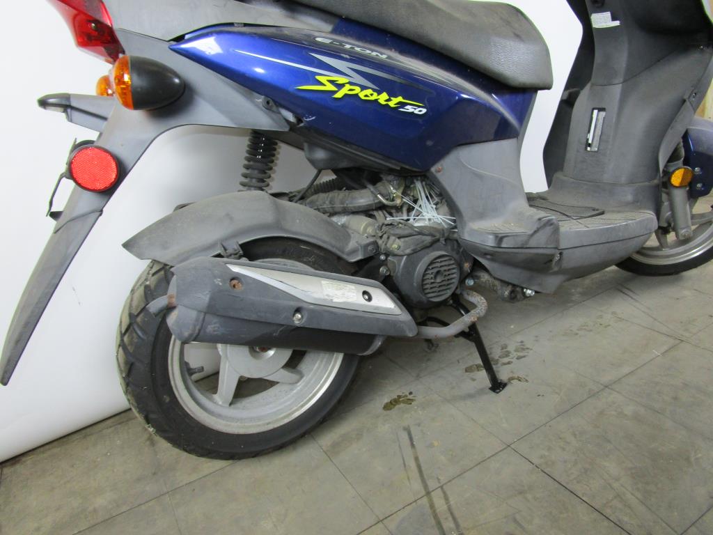 E-Ton Sport 50 Scooter Sold For Parts | Property Room