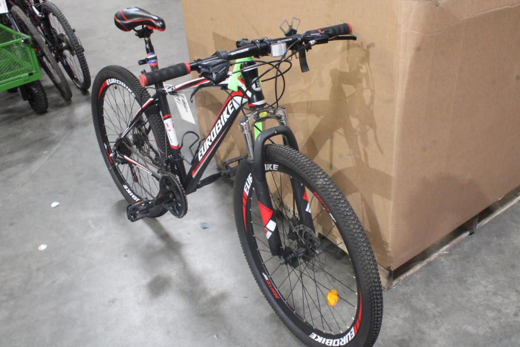 Eurobike Red, Black, White Mountain Bike | Property Room