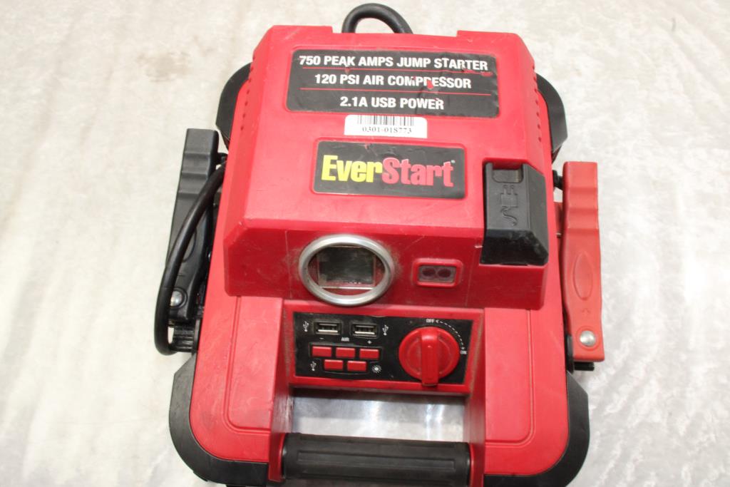 Ever Start Jump Starter/ Air Compressor | Property Room