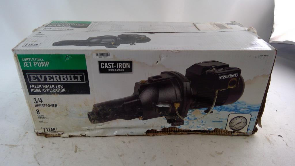 Everbilt Convertible Jet Pump | Property Room