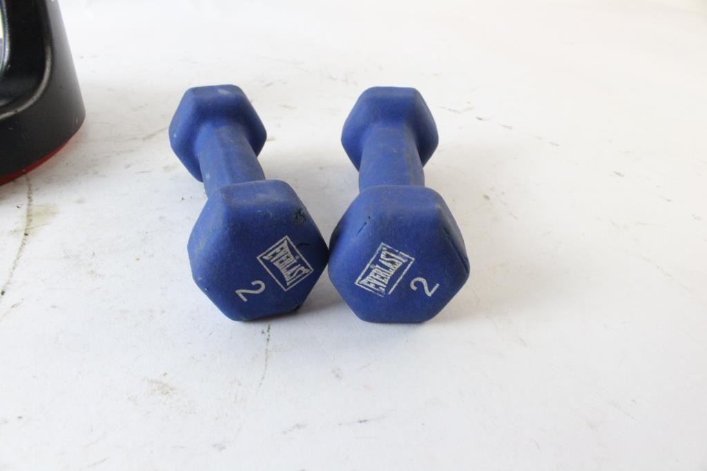 Everlast 2 Pound Weights And Bodyrev Perfect Pushup, 4 Pieces ...