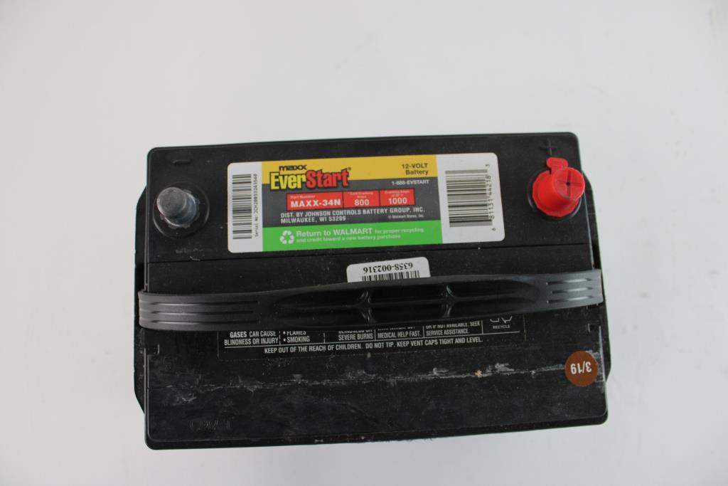 EverStart Maxx-34N 12-Volt Battery | Property Room
