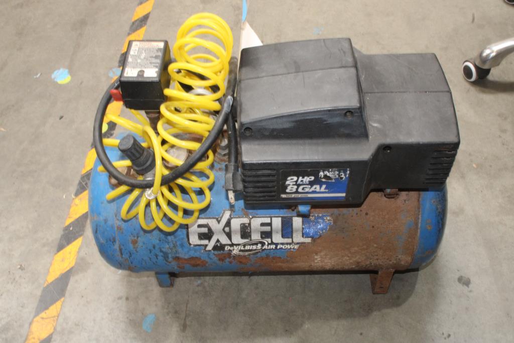 EX-Cell 8 Gal Air Compressor | Property Room