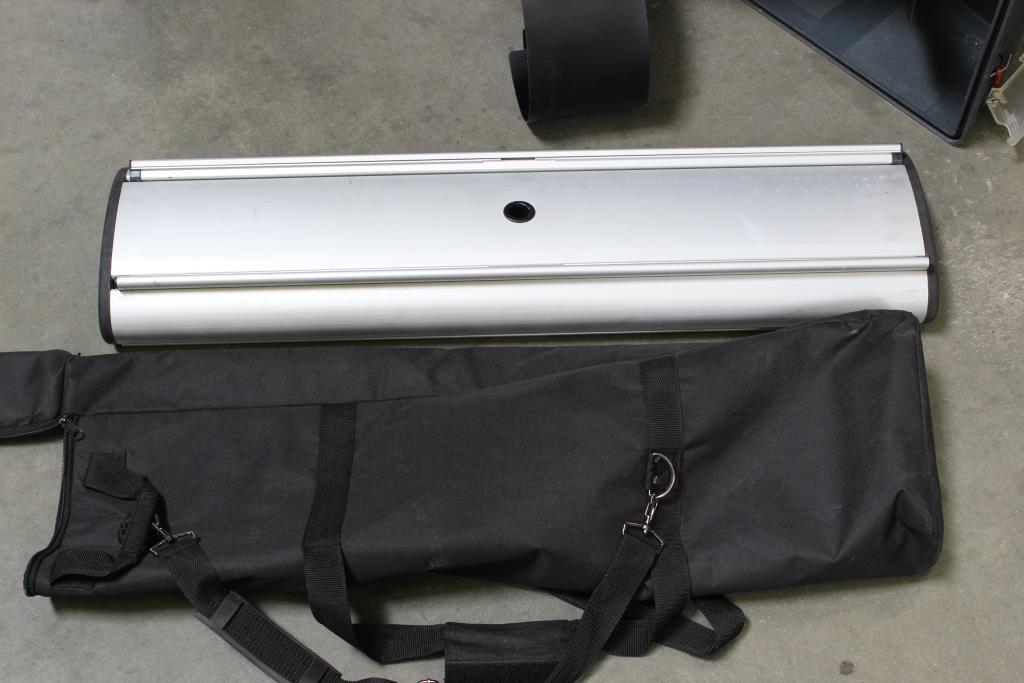 Expand Media Retractable Banner Stand | Property Room