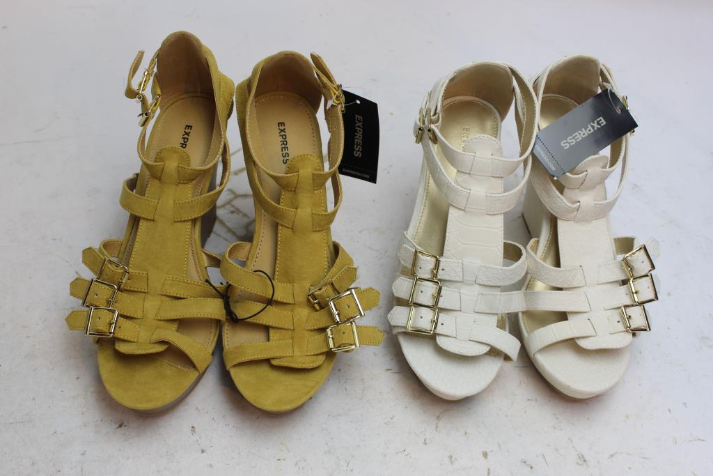 Express Wedge Sandals: 2 Items | Property Room