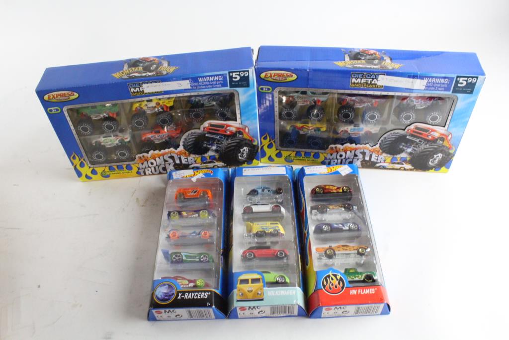 Express Wheels And Hot Wheels Cars, 5 Pieces | Property Room
