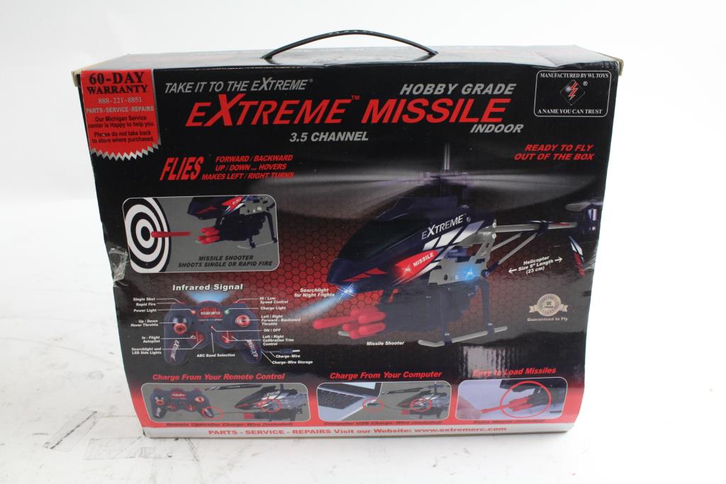 Extreme Missile Indoor RC Helicopter | Property Room