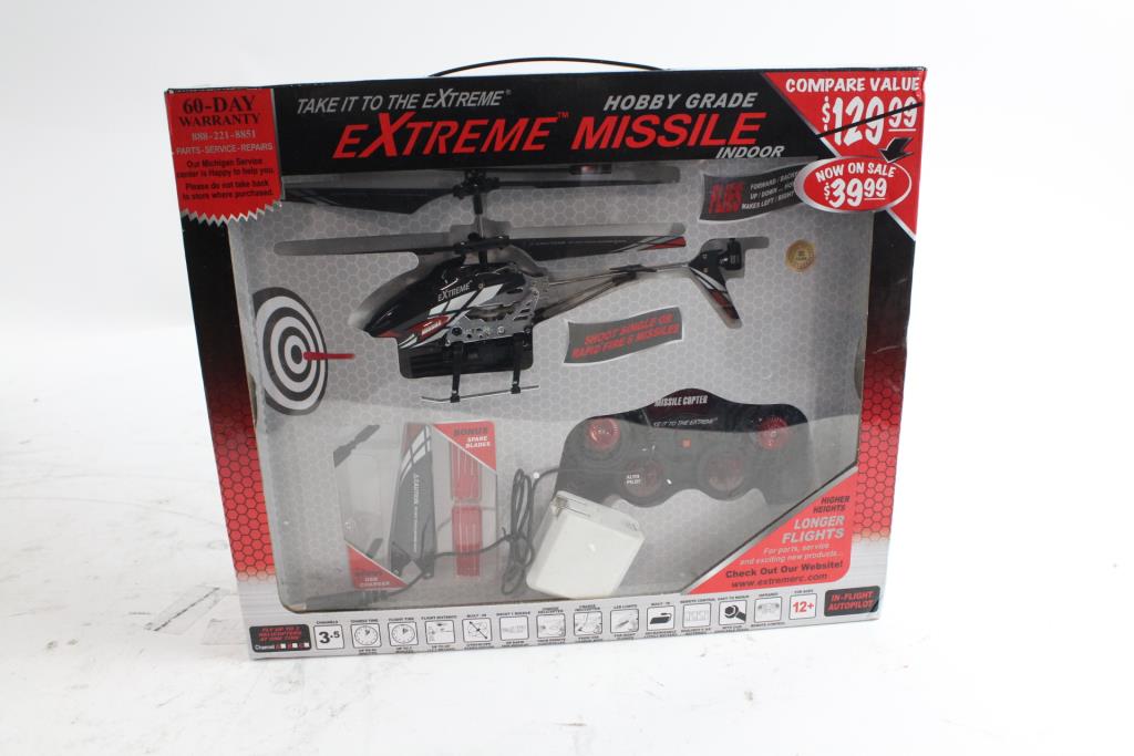 Extreme Missile Indoor RC Helicopter | Property Room