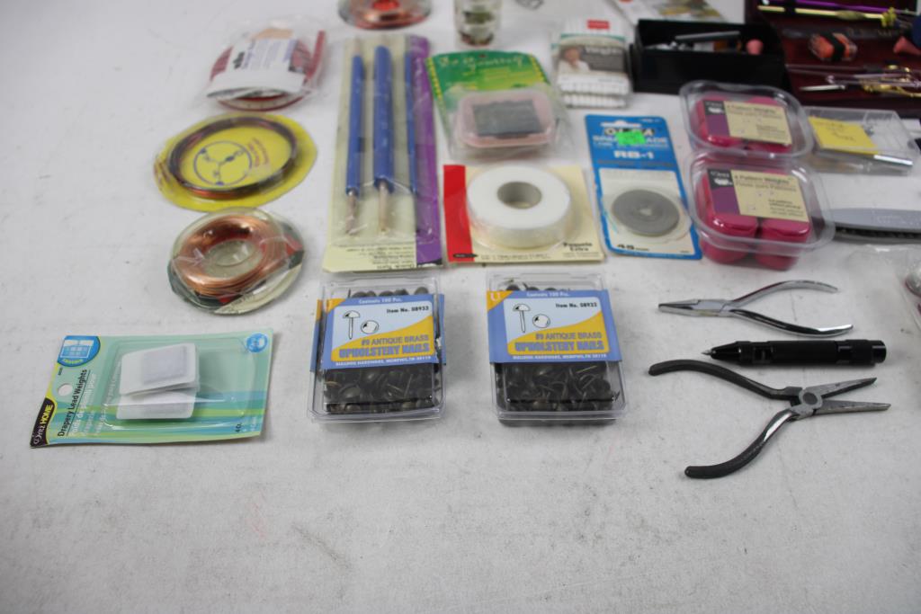 Fabric Tube Turners, Beading Needles, Pattern Weights, And More ...