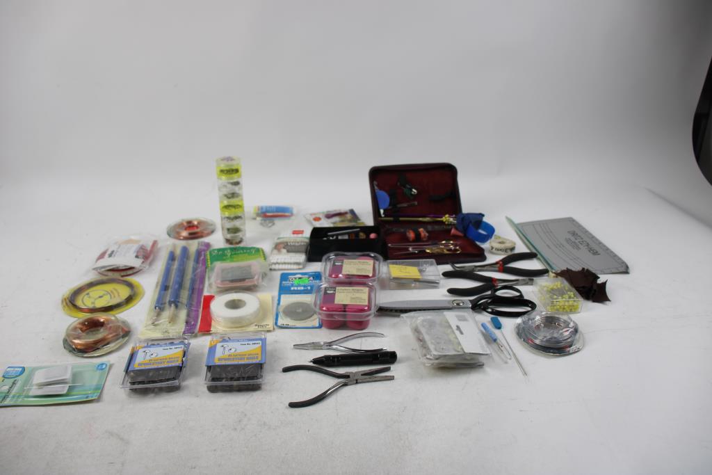 Fabric Tube Turners, Beading Needles, Pattern Weights, And More ...