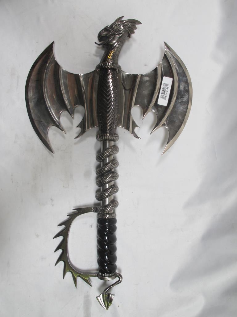 Fantasy Dragon Wing Blade Axe | Property Room