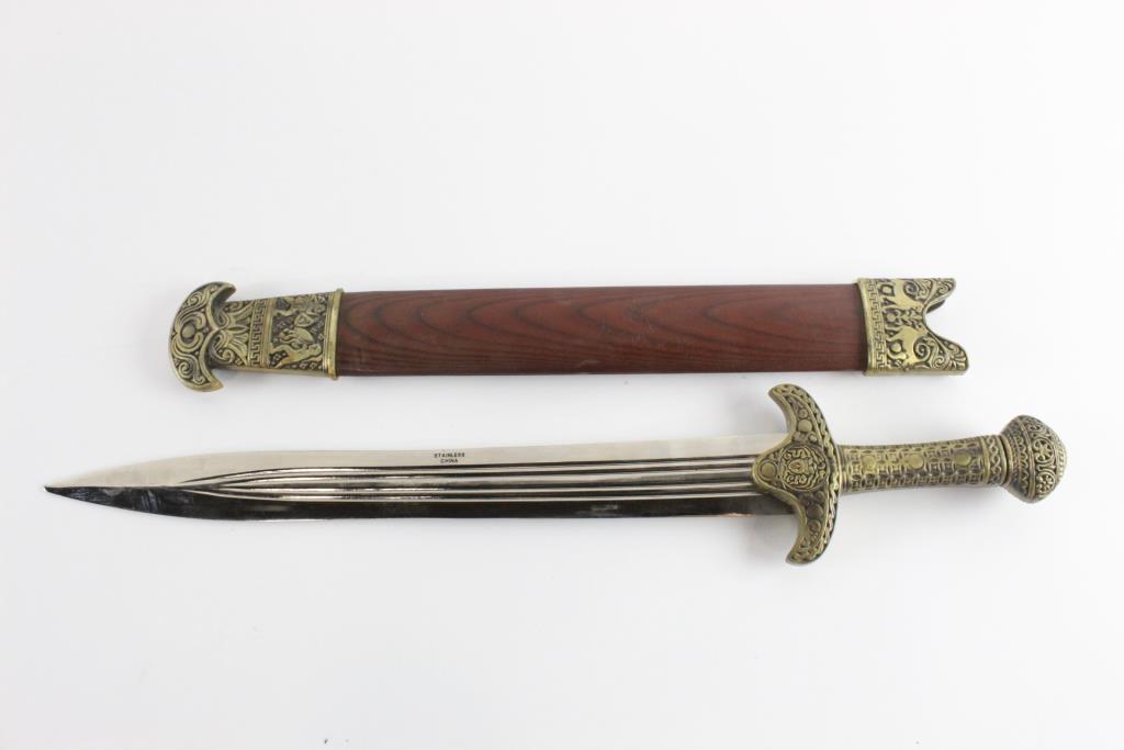 Fantasy Short Sword With Scabbard | Property Room