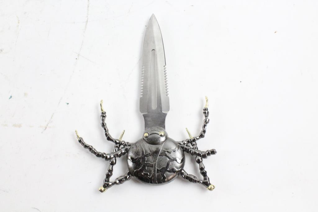 Fantasy Widow Maker Spider Dagger With Stand | Property Room