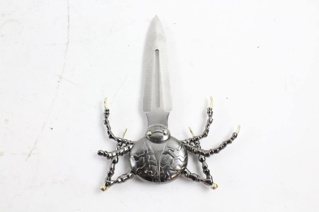 Fantasy Widow Maker Spider Dagger With Stand | Property Room