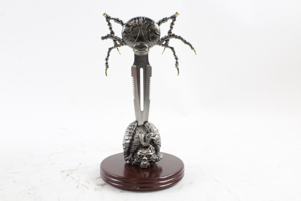 Fantasy Widow Maker Spider Dagger With Stand | Property Room