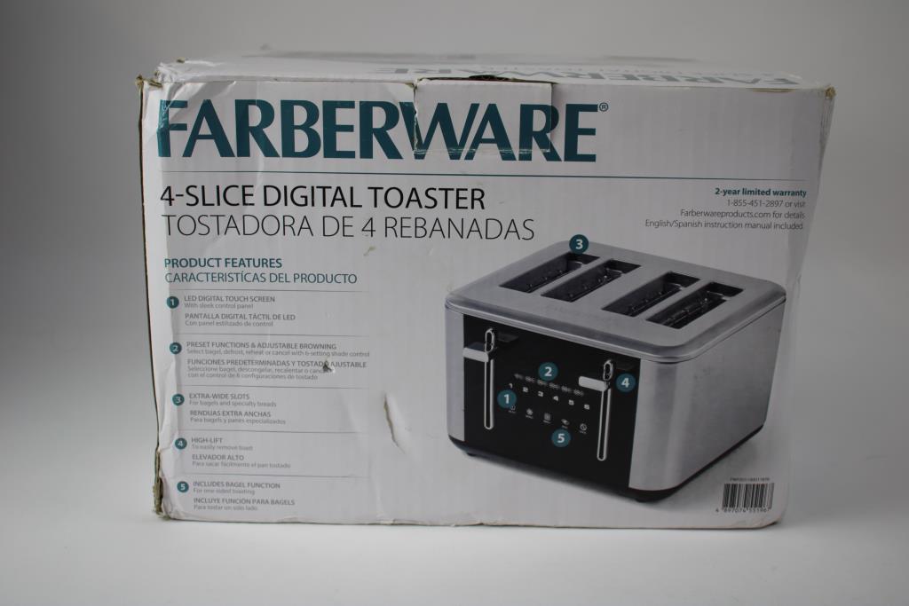 Farberware 4-Slice Digital Toaster | Property Room