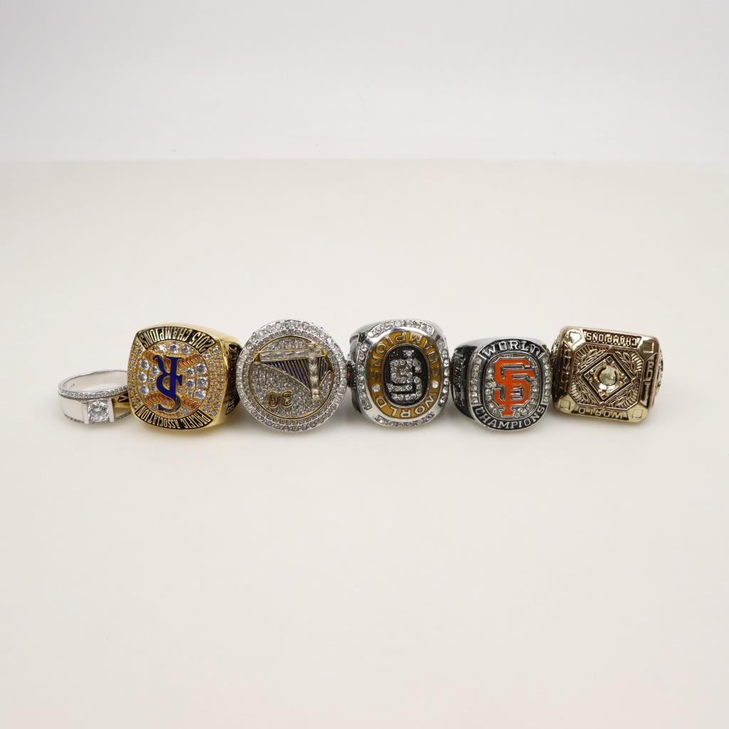 Fashion Rings, 6 Pieces | Property Room