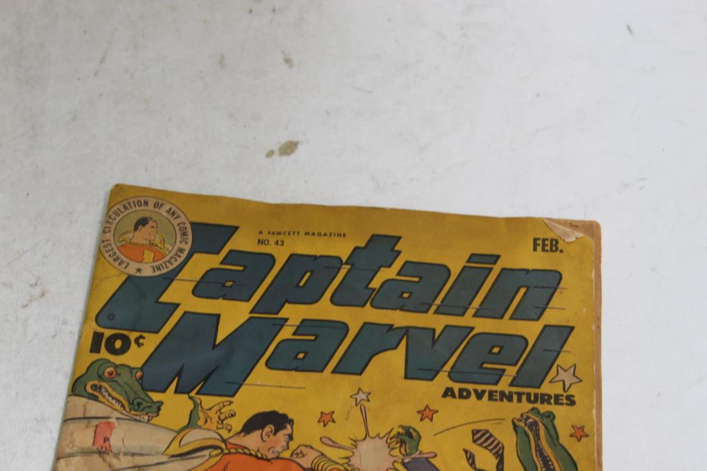 Fawcett Publications Captain Marvel 1945 Comic Book | Property Room