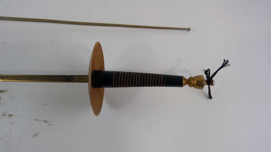 Fencing Epee Swords, 2 Pieces | Property Room