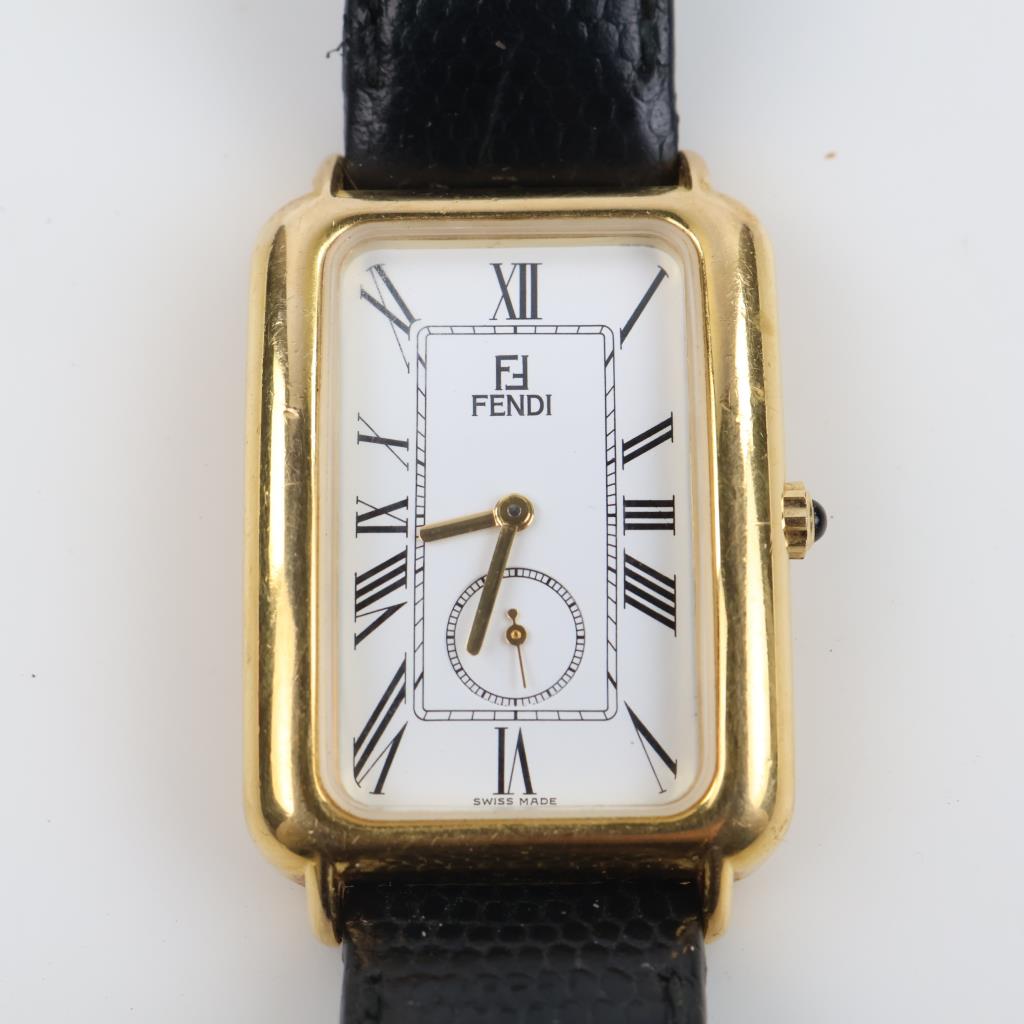 Fendi Tank 18kt GP Watch | Property Room