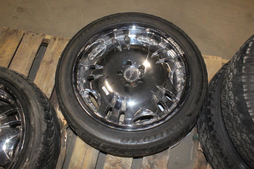 Ferretti 20" Rims/wheels, 2 Pieces | Property Room