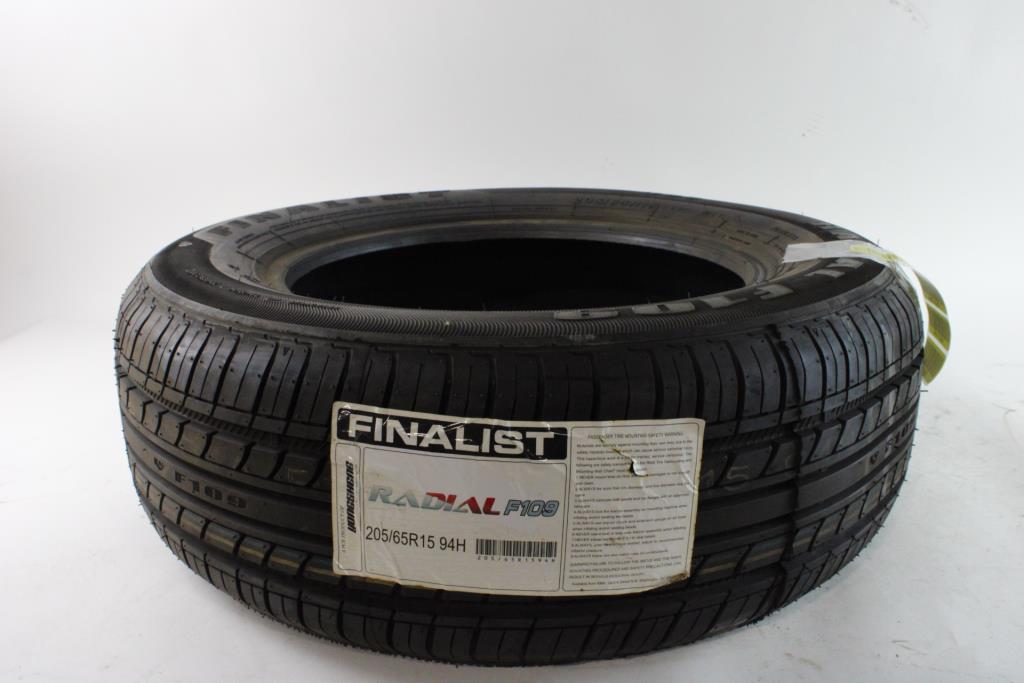 Finalist Radial F109 Tire | Property Room