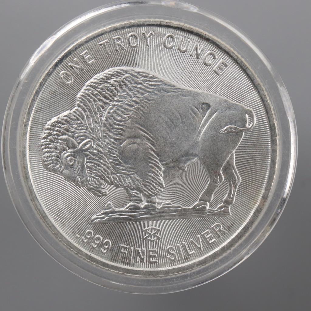Fine Silver Round 1 Troy Ounce | Property Room
