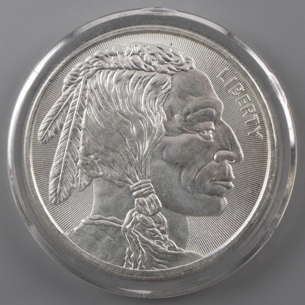 Fine Silver Round 1 Troy Ounce | Property Room