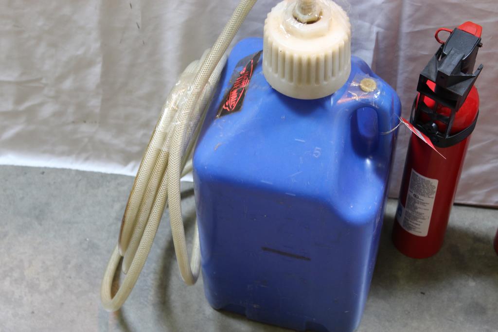 First Alert Fire Extinguishers And Plastic Gasoline Cans | Property Room