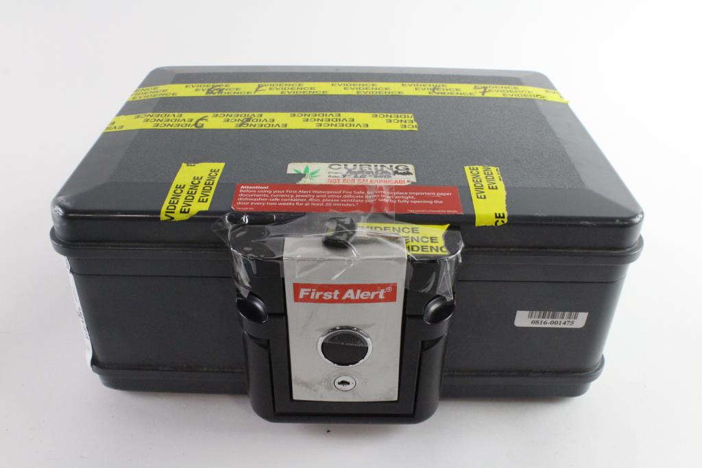 First Alert Lock Box With Key | Property Room