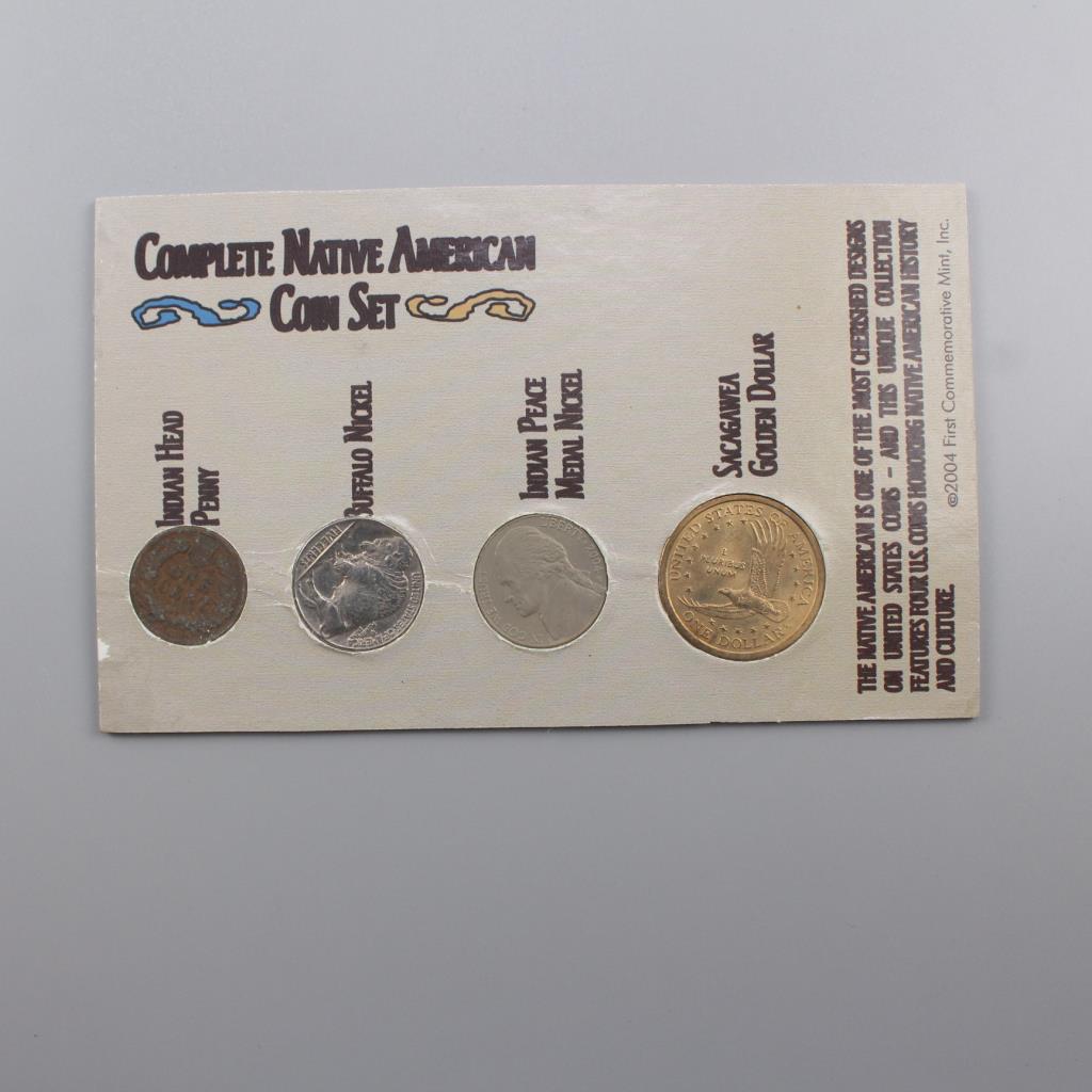 First Commemorative Mint US Coin Set, 4 Coins | Property Room