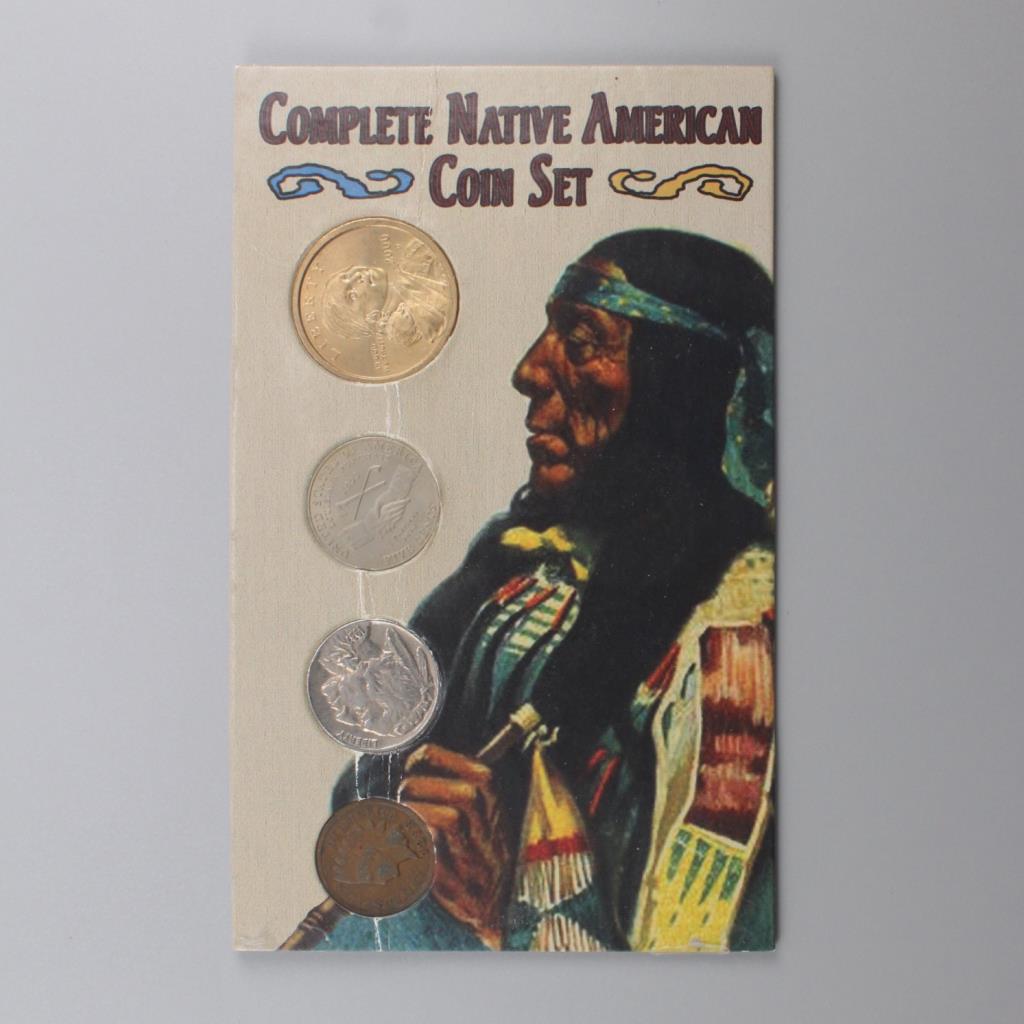 First Commemorative Mint US Coin Set, 4 Coins | Property Room