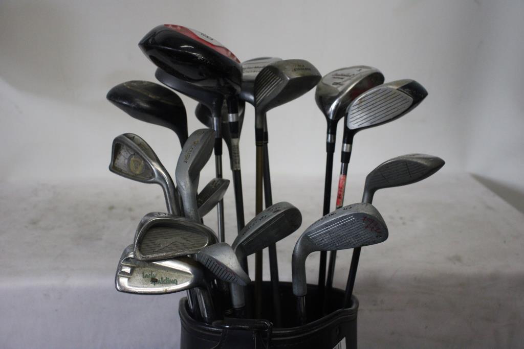First Flight Golf Bag, 18+ Golf Clubs | Property Room