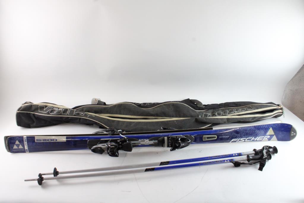 Fischer Plasma Edge S200 Skis With Tyrolia SLD10 Bindings | Property Room