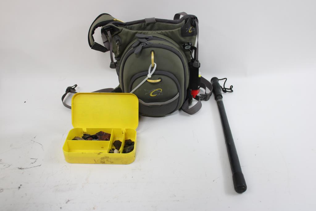 Fish Hooks, Billy Fish Pole, And More, 3+ Pieces | Property Room