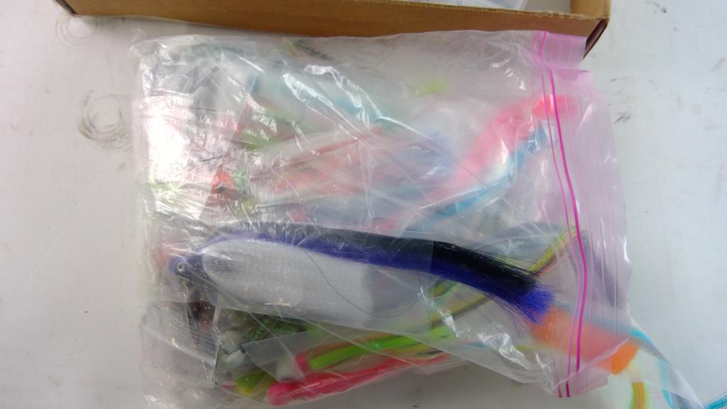 Fishing Hooks And Lures, 15+ Pieces | Property Room