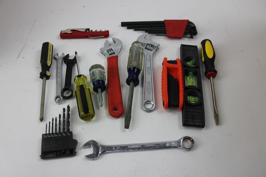 Fixed Base Router, Screwdriver, Allen Keys, Tape Measure And More ...
