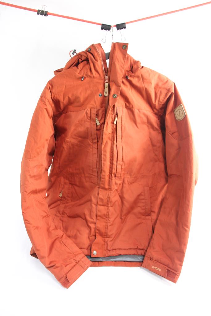 Fjallraven Skogso Padded Insulated Jacket, Size Medium, Orange ...