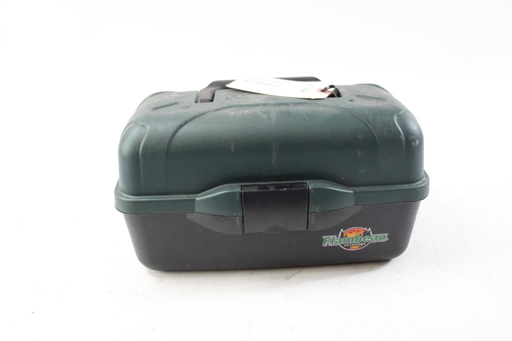 Flambeau Case Fish Tackes And Other Fishing Supplies | Property Room