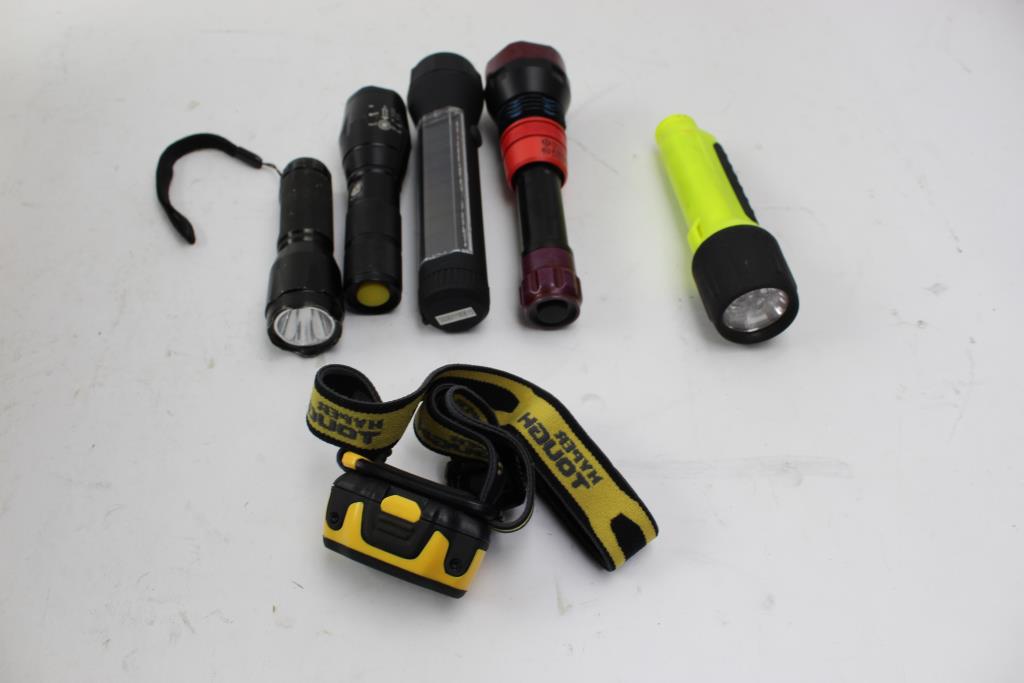 Flashlights: Bulbhead, TechLite, Crasftsman, Hyper Tough: 5+ Items ...