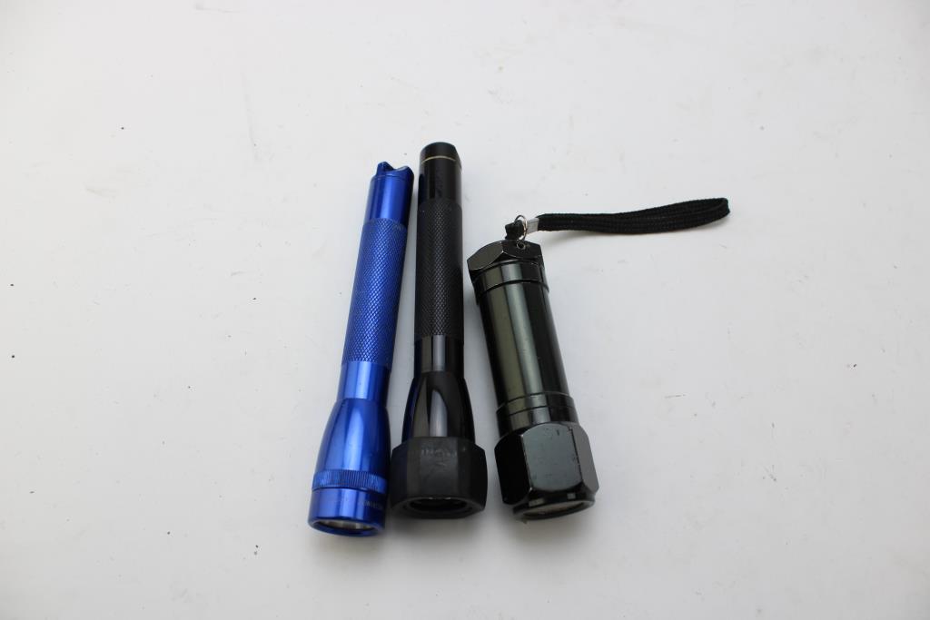 Flashlights: Husky, River Rock, Mini MagLite And More: 10 Pieces ...