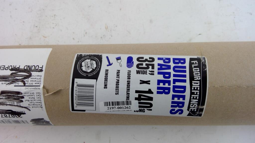 Floor Defense Builders Paper | Property Room