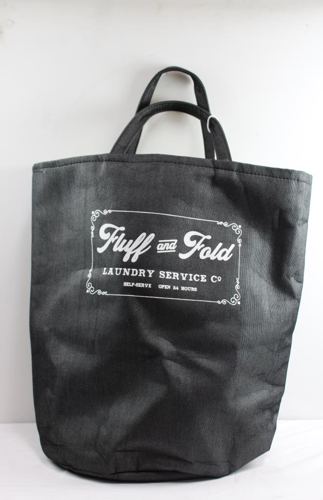 "Fluff & Fold- Laundry Service Co" Laundry Hamper | Property Room