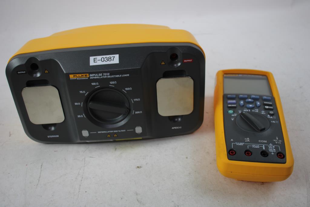 Fluke Impulse 7010 Defibrillator Loads, 287 True RMS Multim | Property Room